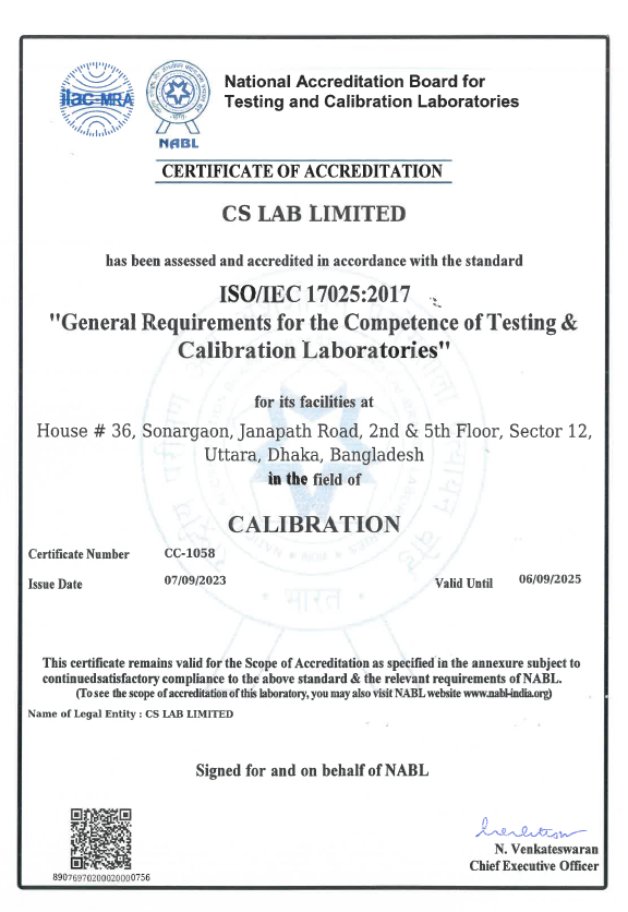 accreditations | CS LAB